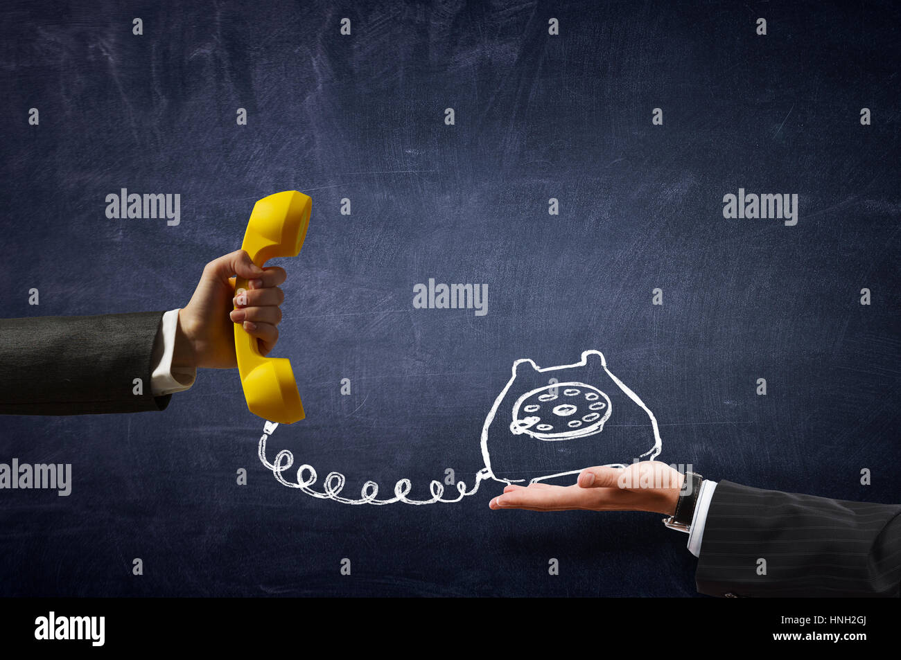 Important call hi-res stock photography and images - Alamy