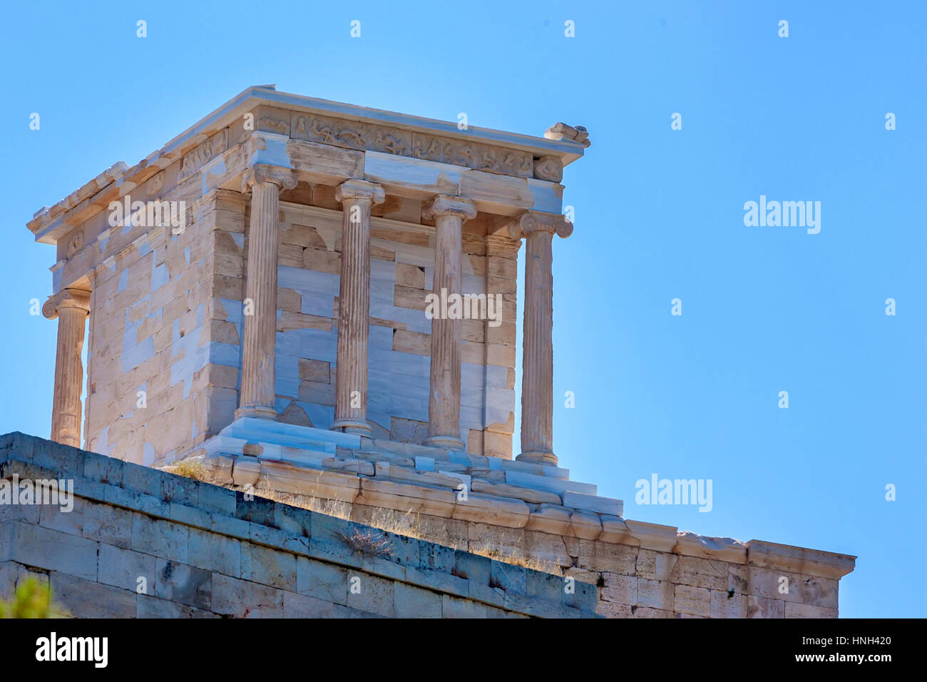 Temple nike apteros hi-res stock photography and images - Alamy