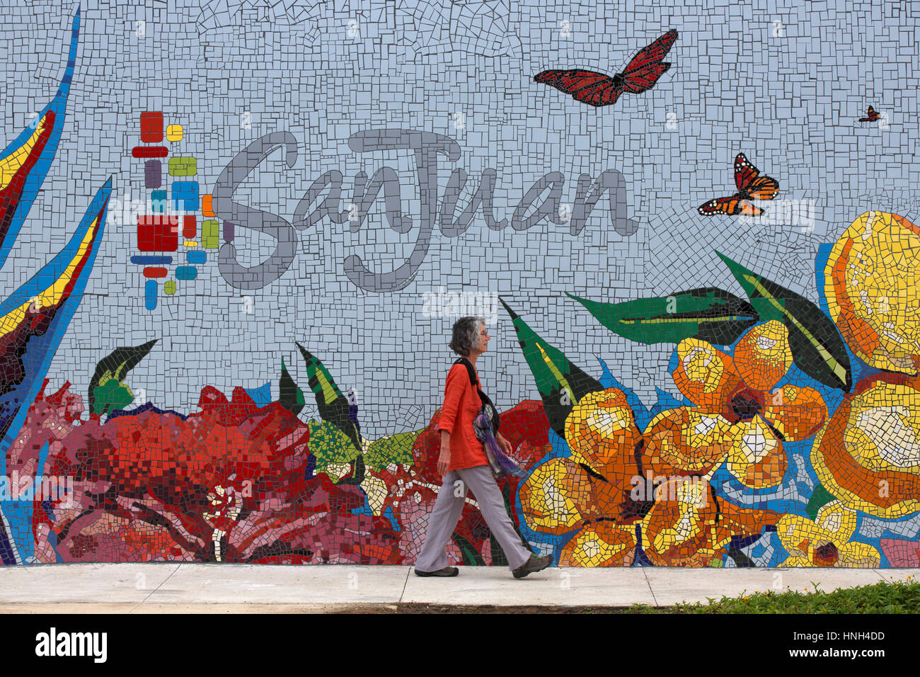 Puerto rico mural hi-res stock photography and images - Alamy