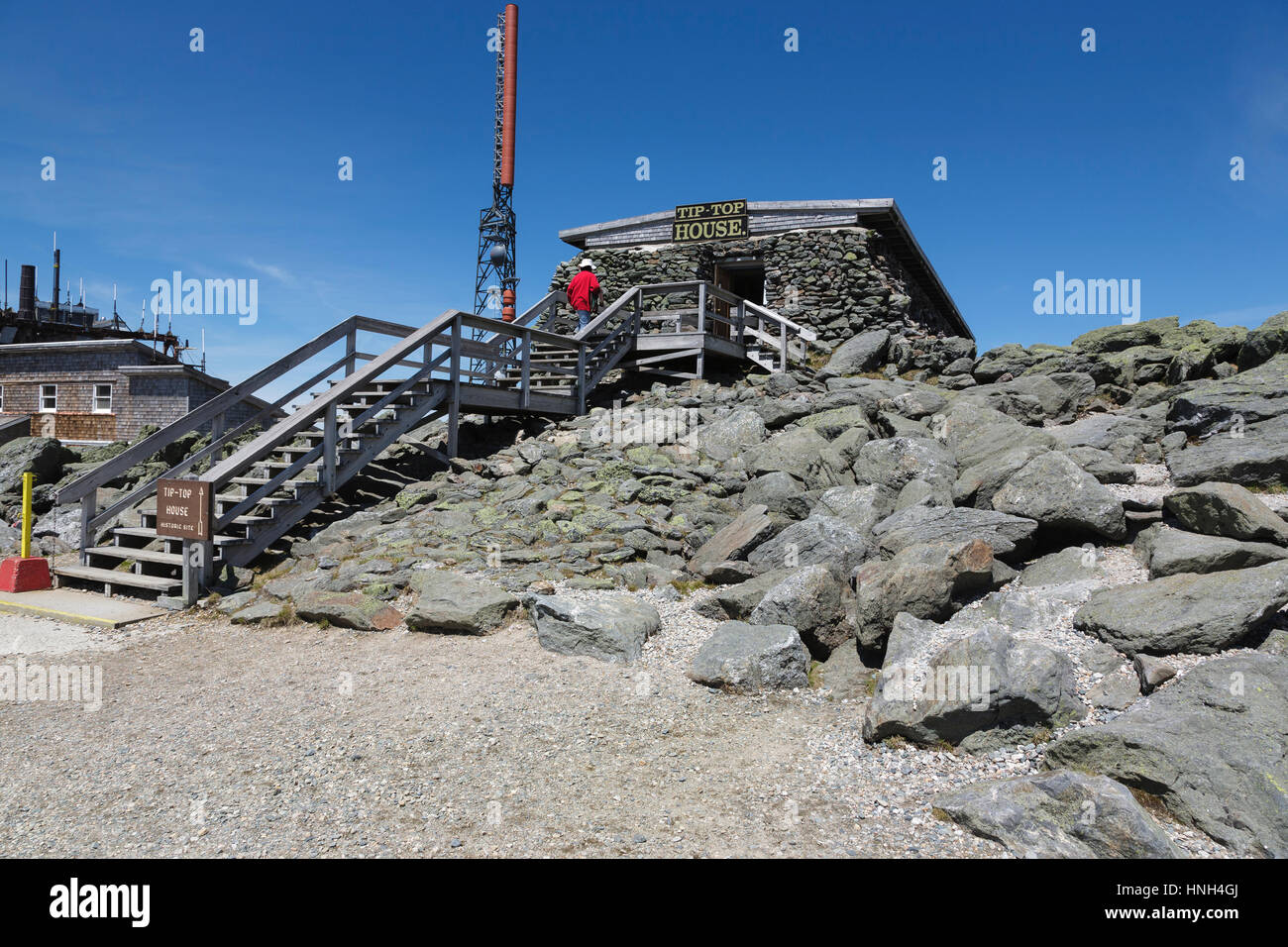 Mt washington summit house hi-res stock photography and images - Alamy
