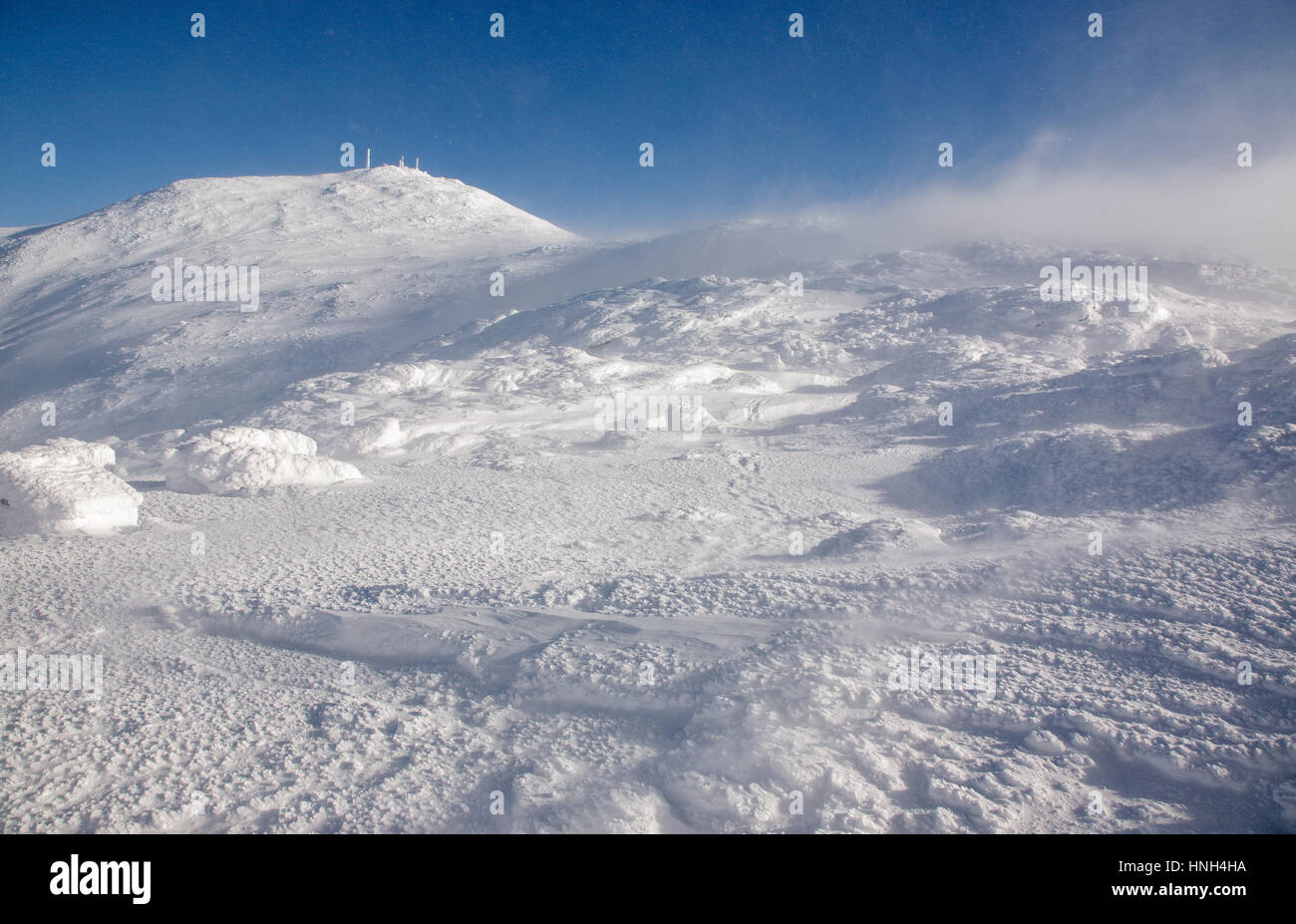 Appalachian Trail - Extreme weather conditions along Crawford Path in ...