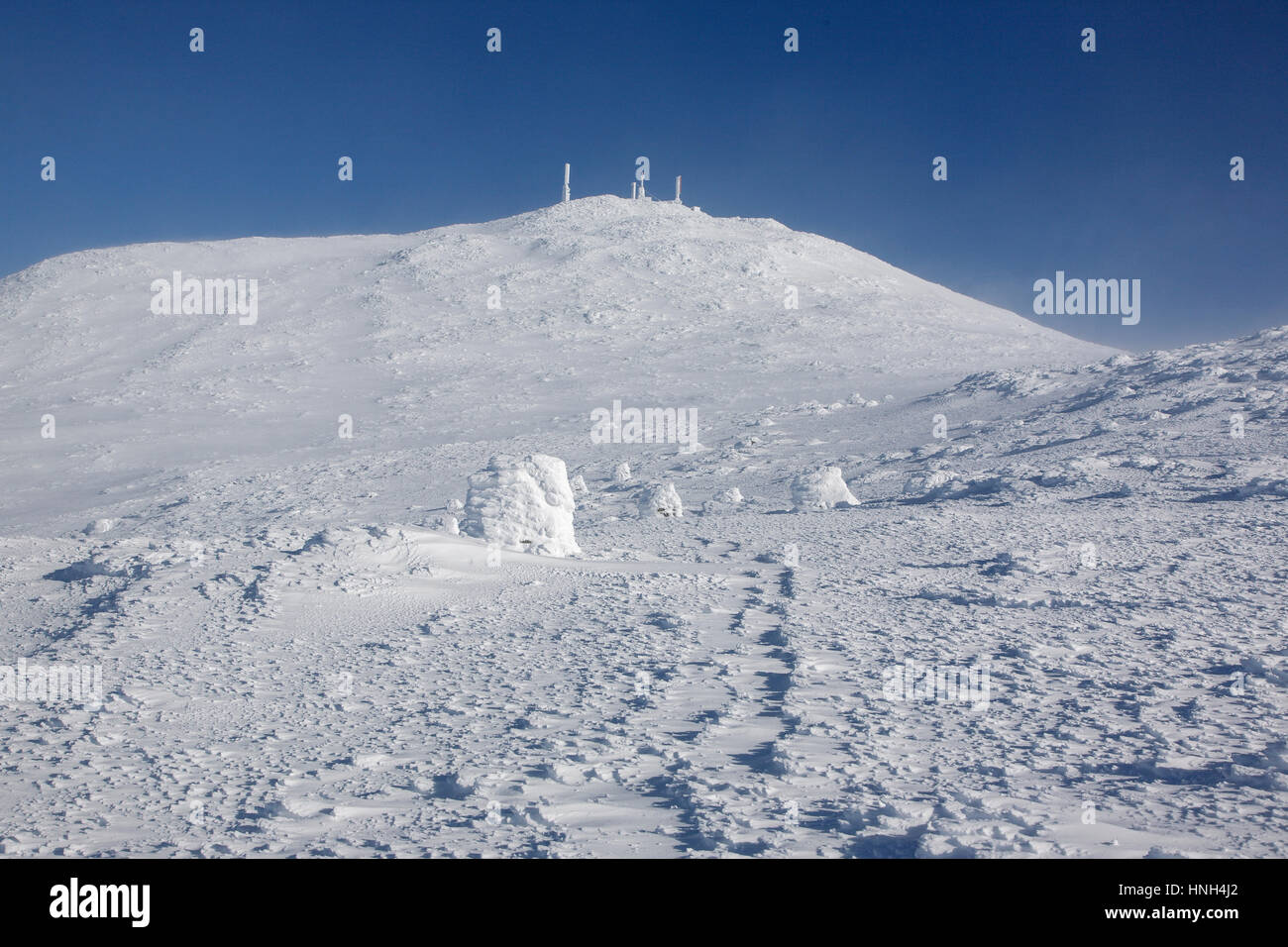 Appalachian Trail - Extreme weather conditions along Crawford Path in ...