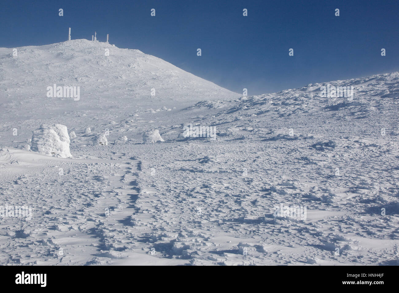 Appalachian Trail - Extreme weather conditions along Crawford Path in ...