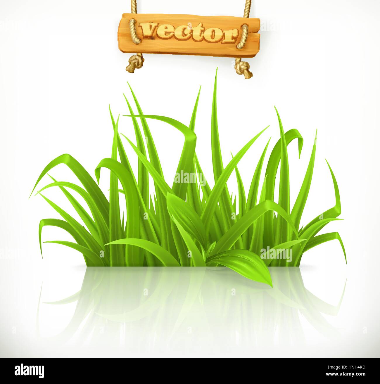 Green grass lawn 3d Stock Vector Images - Alamy