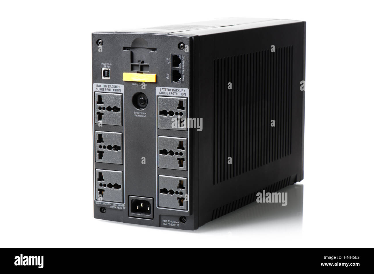 Black ups uninterruptible power hi-res stock photography and images - Alamy