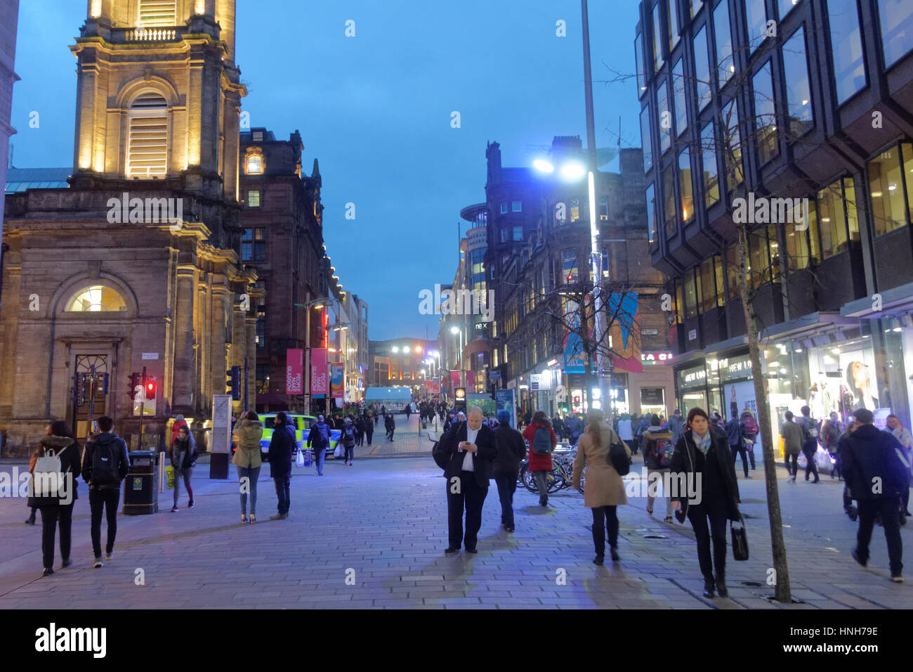 Buchanan street hi-res stock photography and images - Alamy