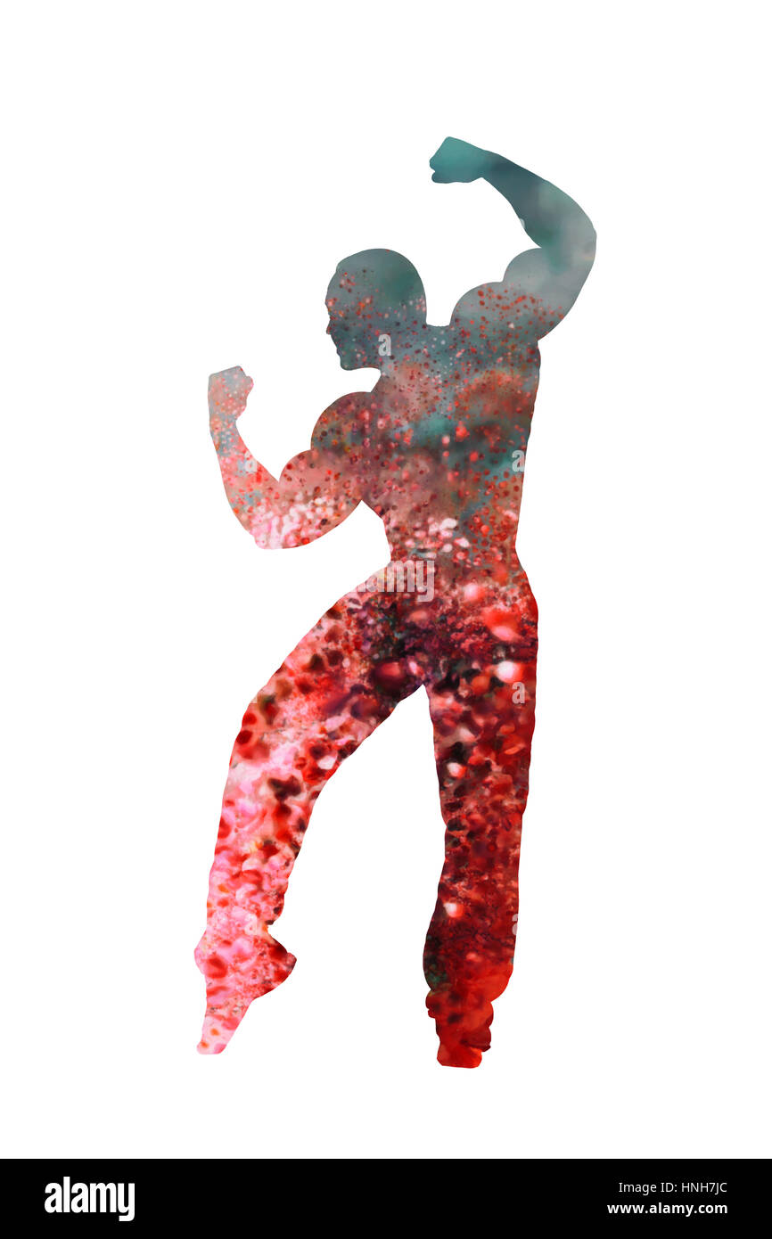 Double muscle Cut Out Stock Images & Pictures - Alamy