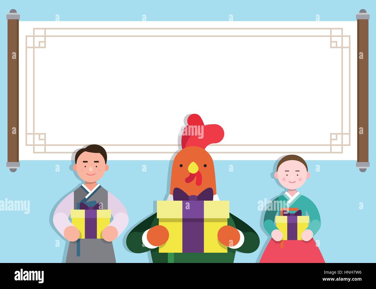 Couple of chickens Stock Vector Images - Alamy