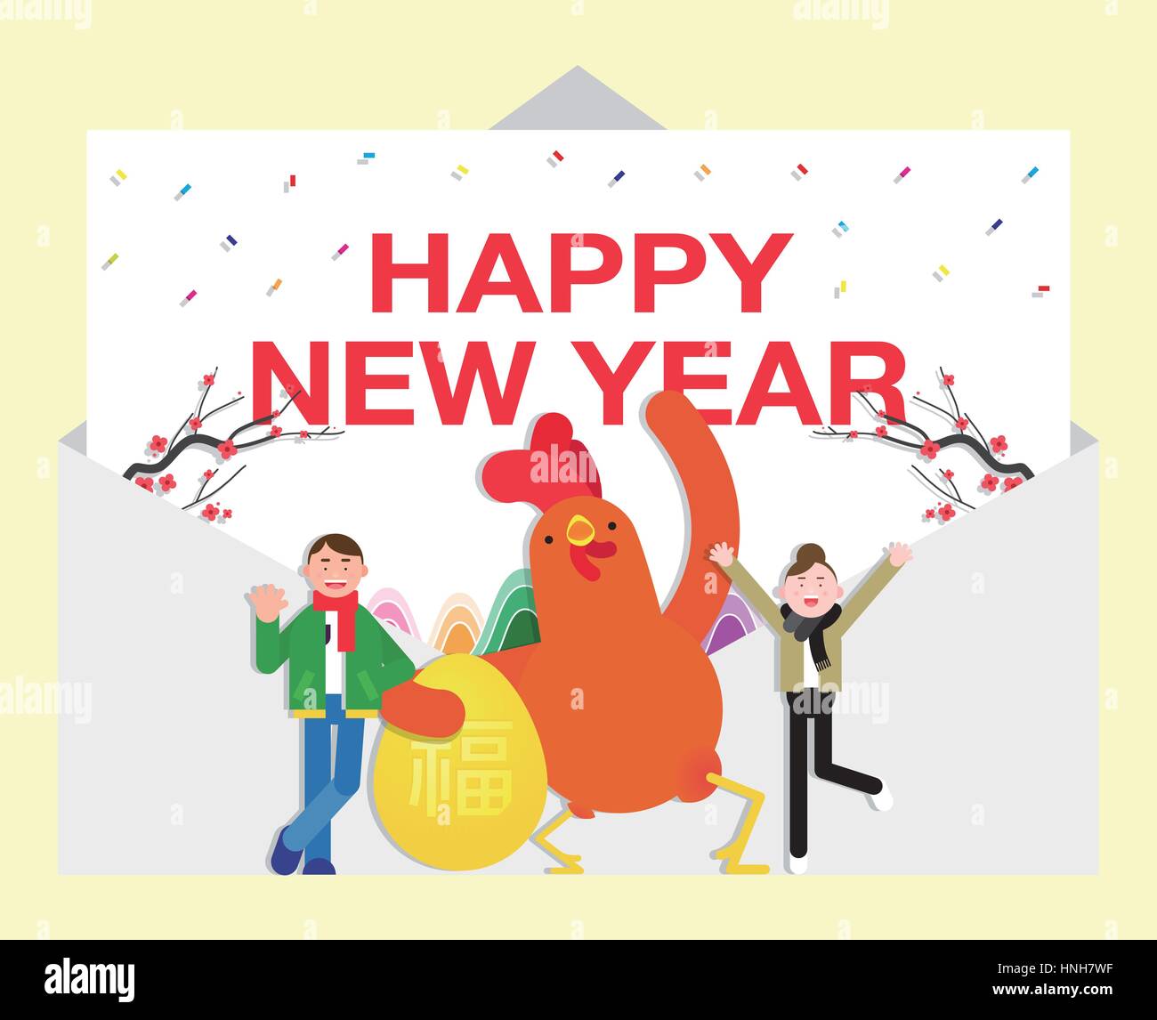 Woman chickens Stock Vector Images - Alamy