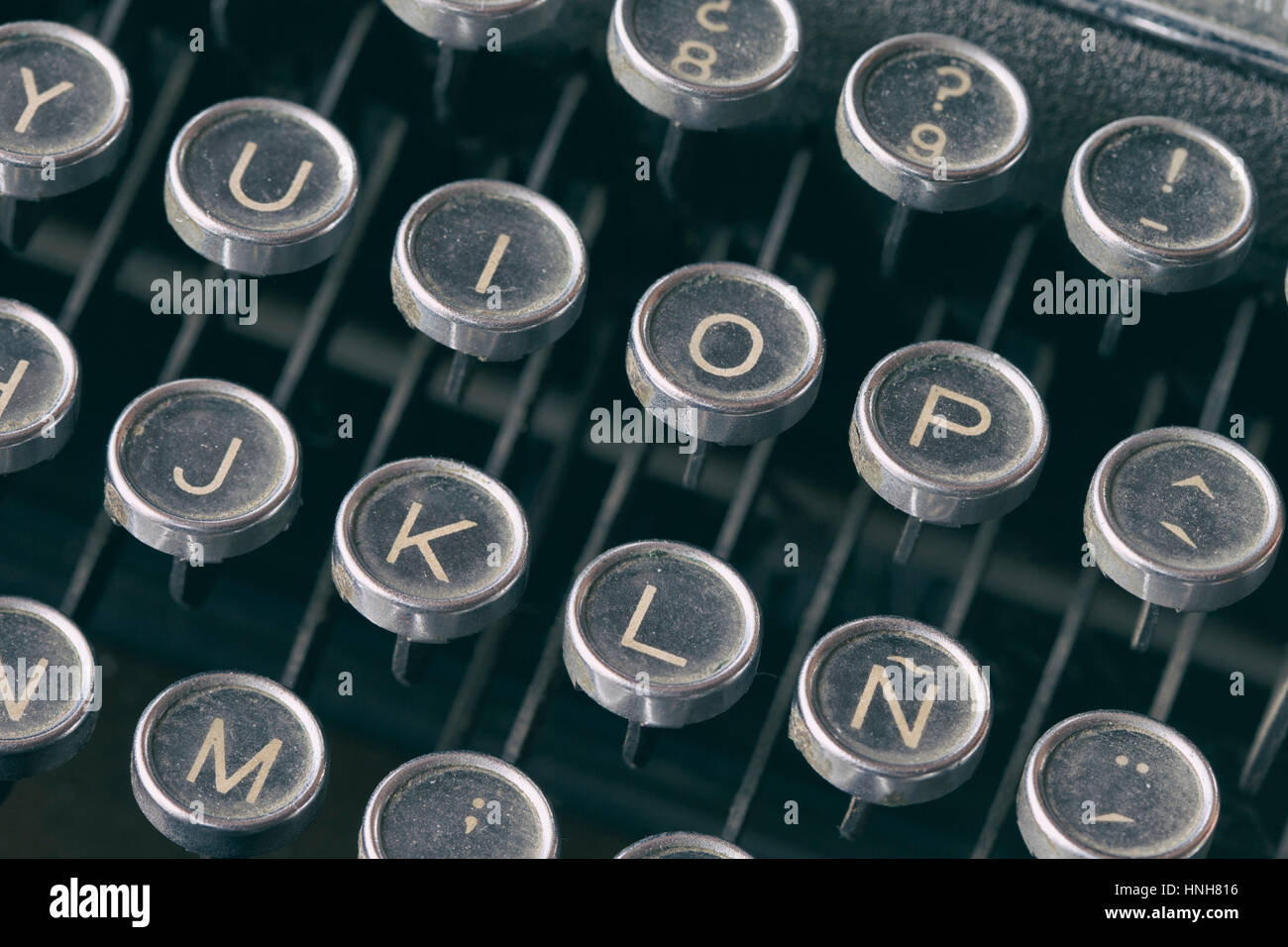 Typewriter keyboard close up shot hi-res stock photography and images ...