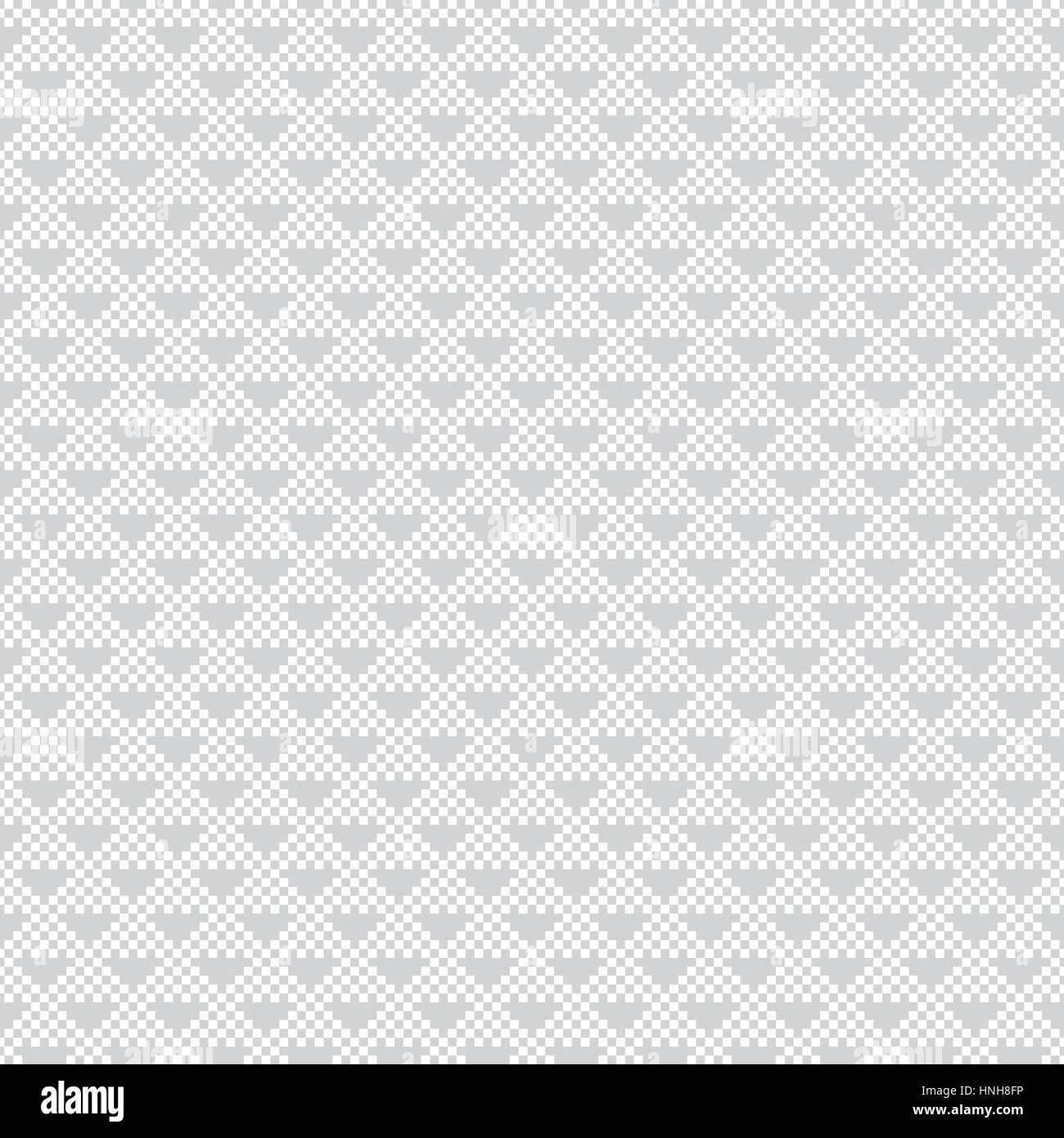 Seamless pattern. Stylish texture with the repeating pixel triangles ...