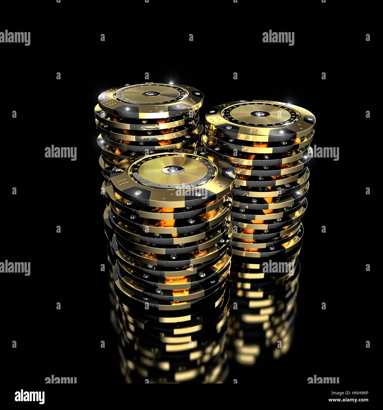 Chip gold diamond hi-res stock photography and images - Alamy