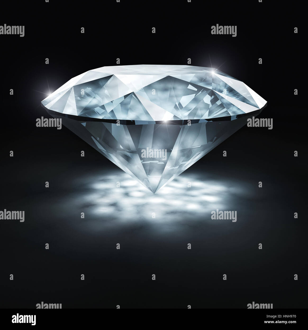 3d diamond hi-res stock photography and images - Alamy