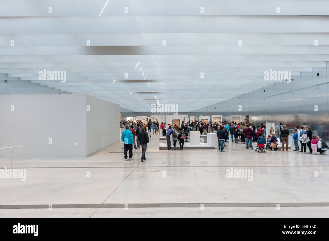 Interior view of the louvre lens hi-res stock photography and images ...