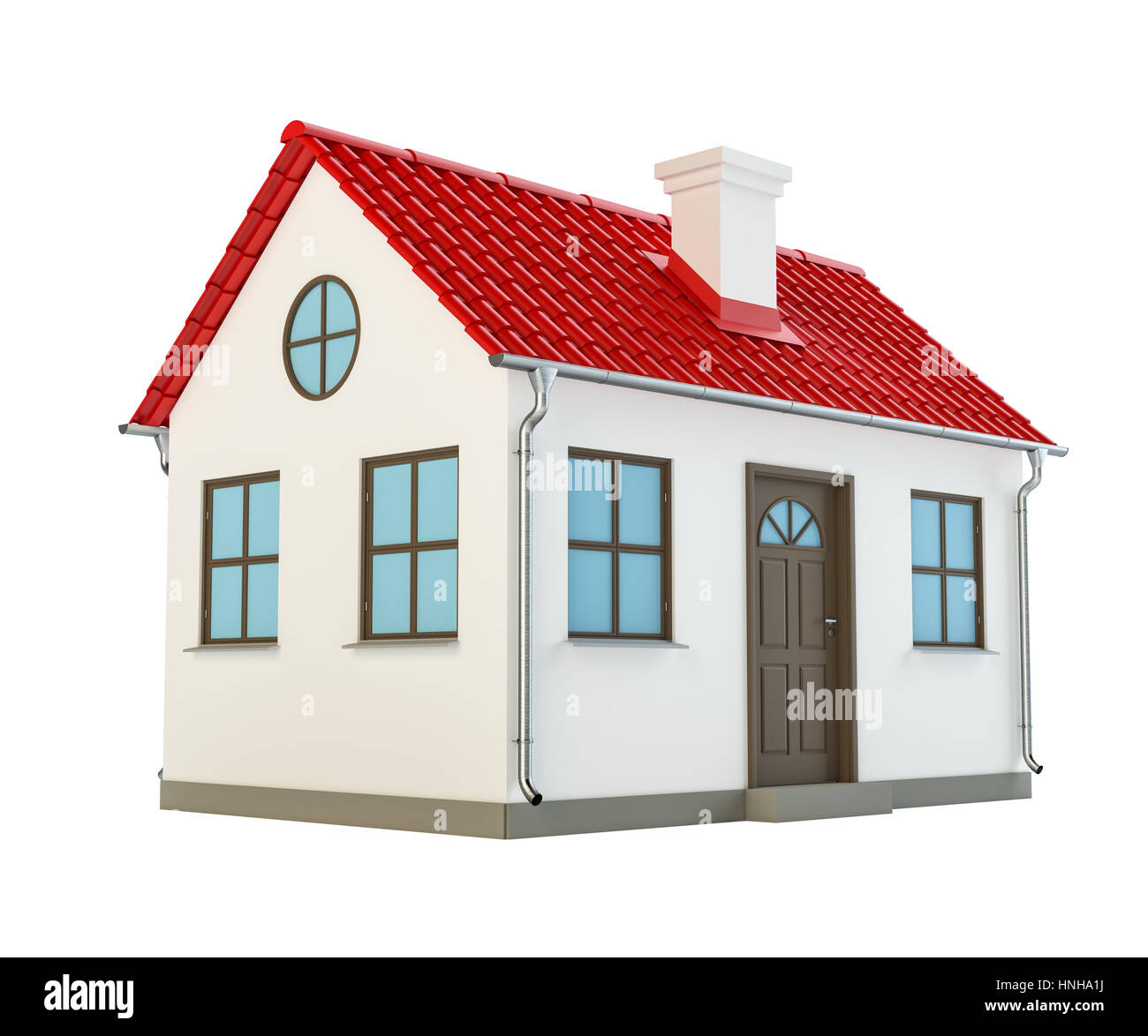 Cool detailed house Stock Photo - Alamy