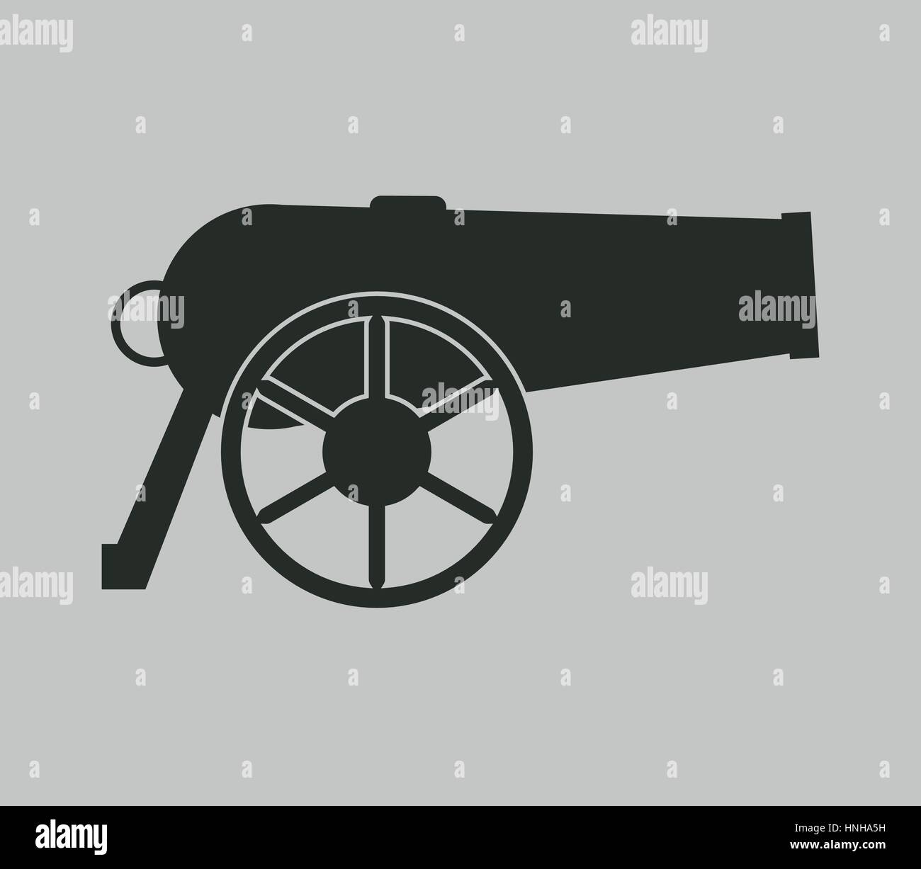 Vintage red army gun Stock Vector Images - Alamy