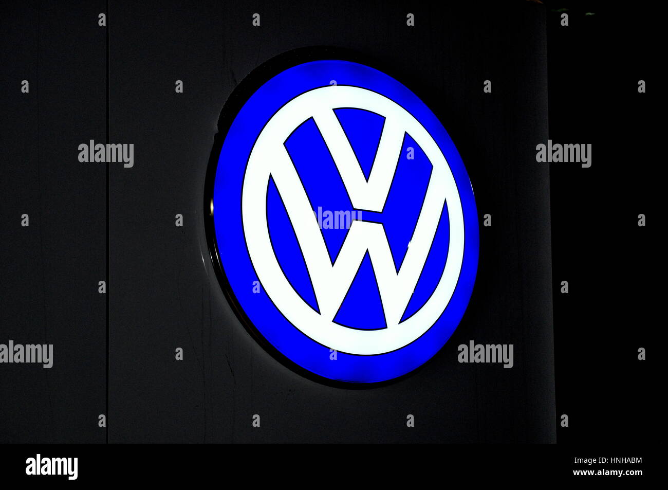 Volkswagen emblem, logo, symbol, marking Stock Photo - Alamy