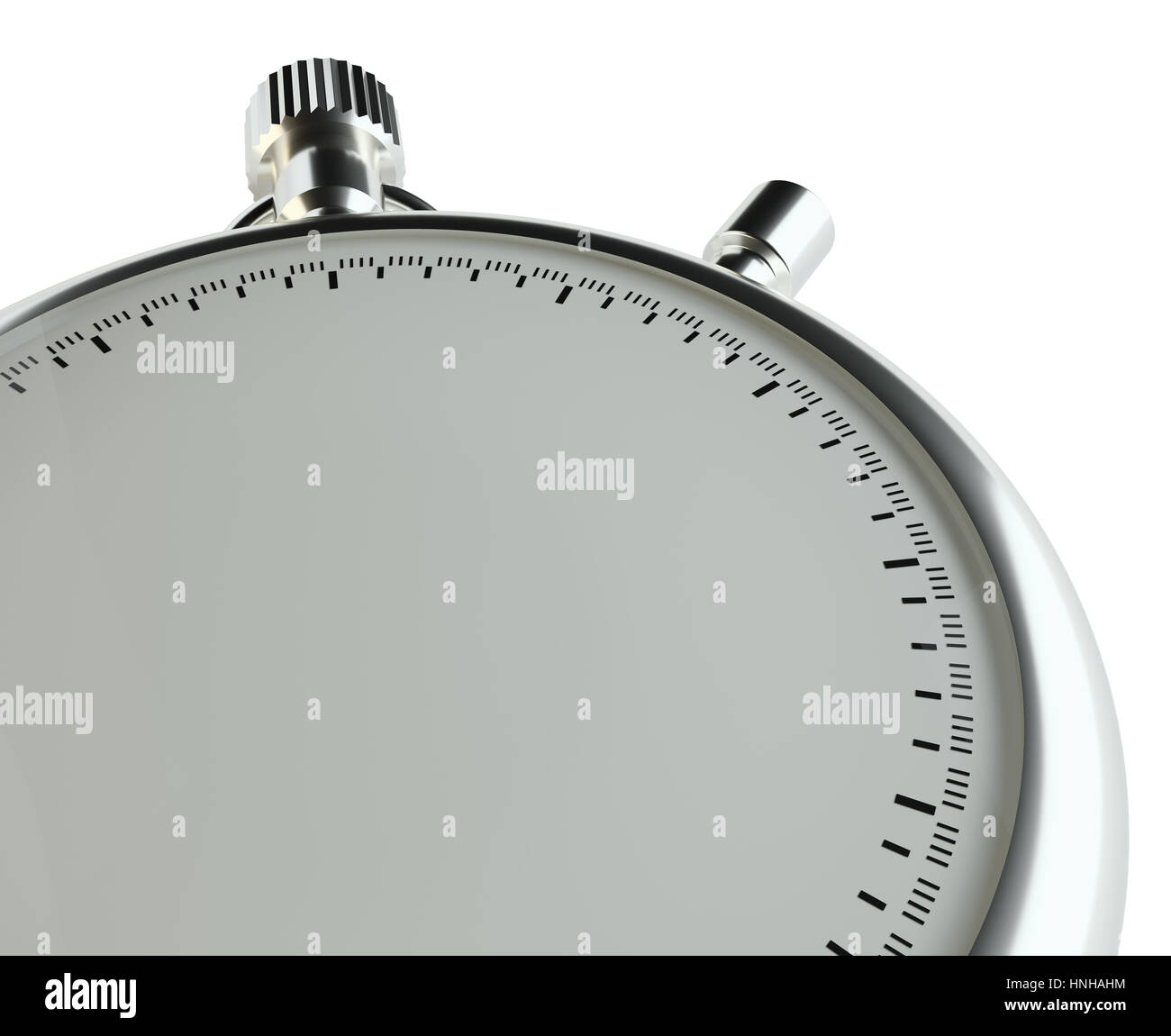 Stopwatch without numbers Stock Photo - Alamy