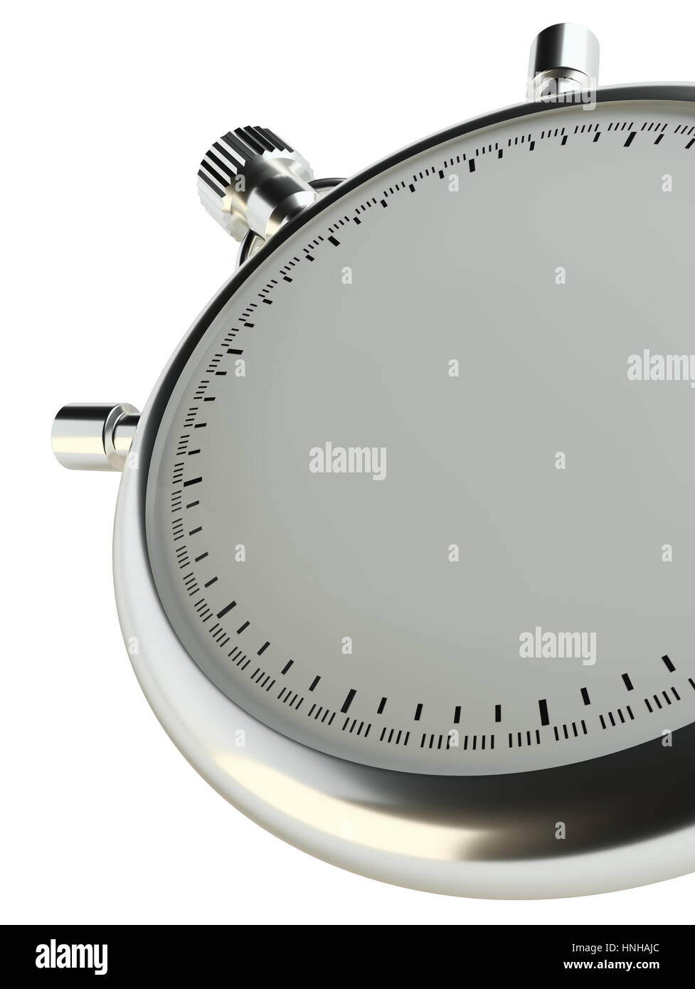 Stopwatch without numbers Stock Photo - Alamy