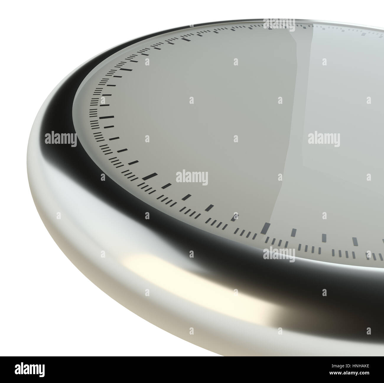 Clock face without numbers and arrows Stock Photo - Alamy