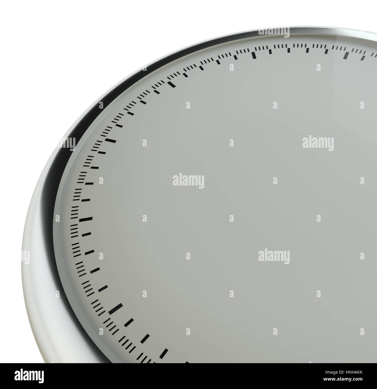 Clock face without numbers and arrows Stock Photo - Alamy