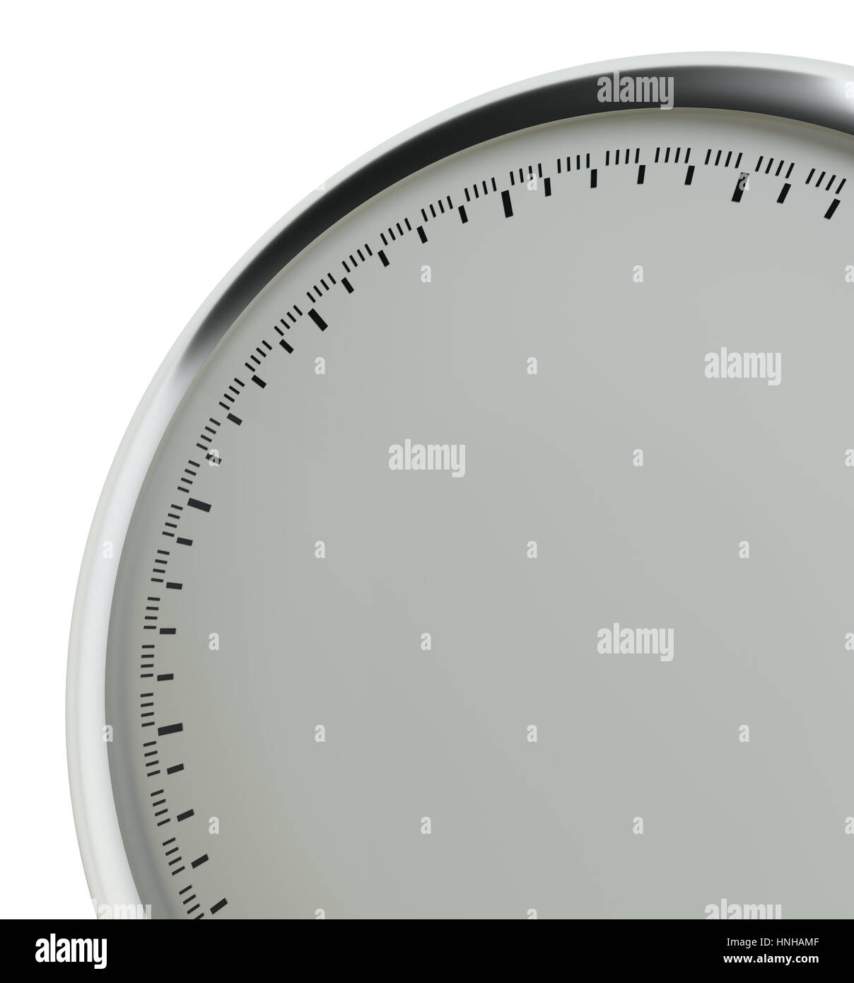 Clock face without numbers and arrows Stock Photo - Alamy