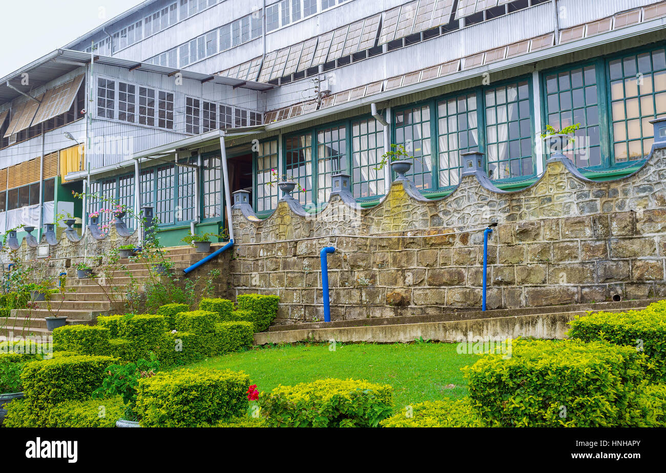 The Dambatenne Tea Factory is one of the most popular among tourists ...