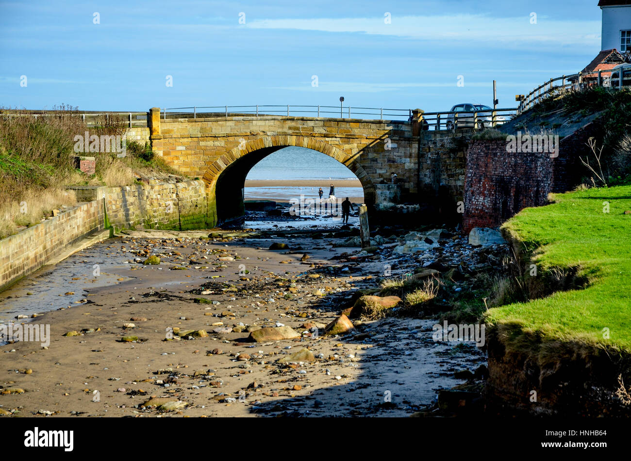 Sandsend beck hi-res stock photography and images - Alamy