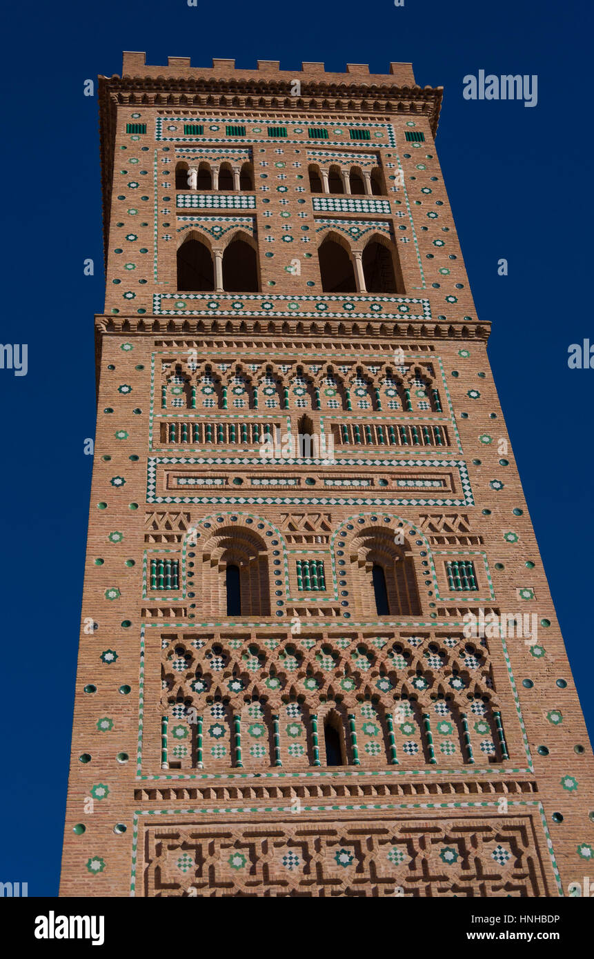 San Martin tower in mudejar style is a UNESCO World Heritage Site ...