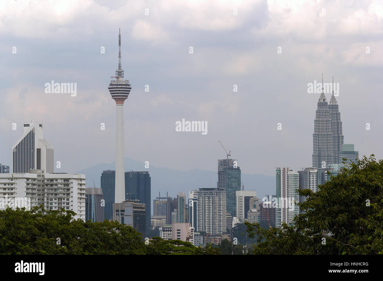 Kuala Lumpur Malaysia City Skyline Daytime Cityscape Stock Photo - Alamy