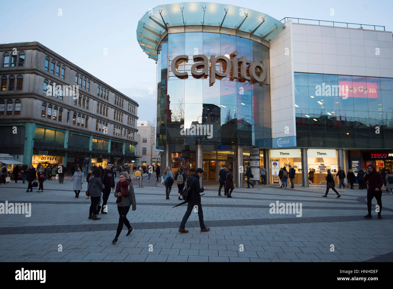 Capitol shopping centre queen street hi-res stock photography and ...