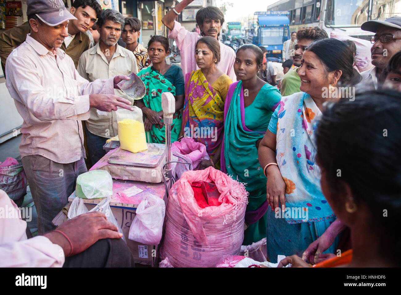 Holi ahmedabad hi-res stock photography and images - Alamy