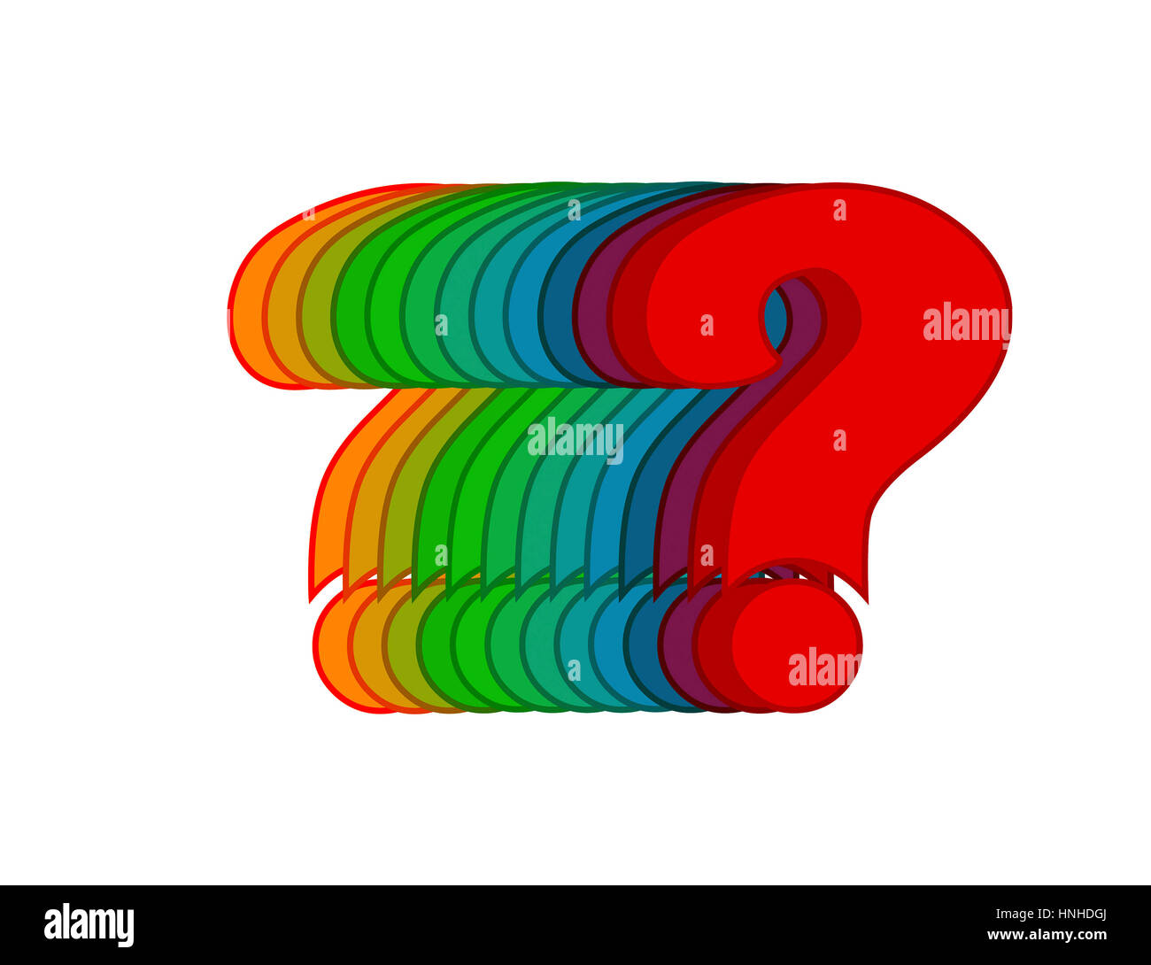 Graphic pattern question marks hi-res stock photography and images - Alamy