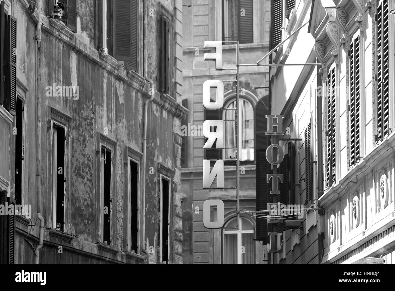 Italy bakery Black and White Stock Photos & Images - Alamy