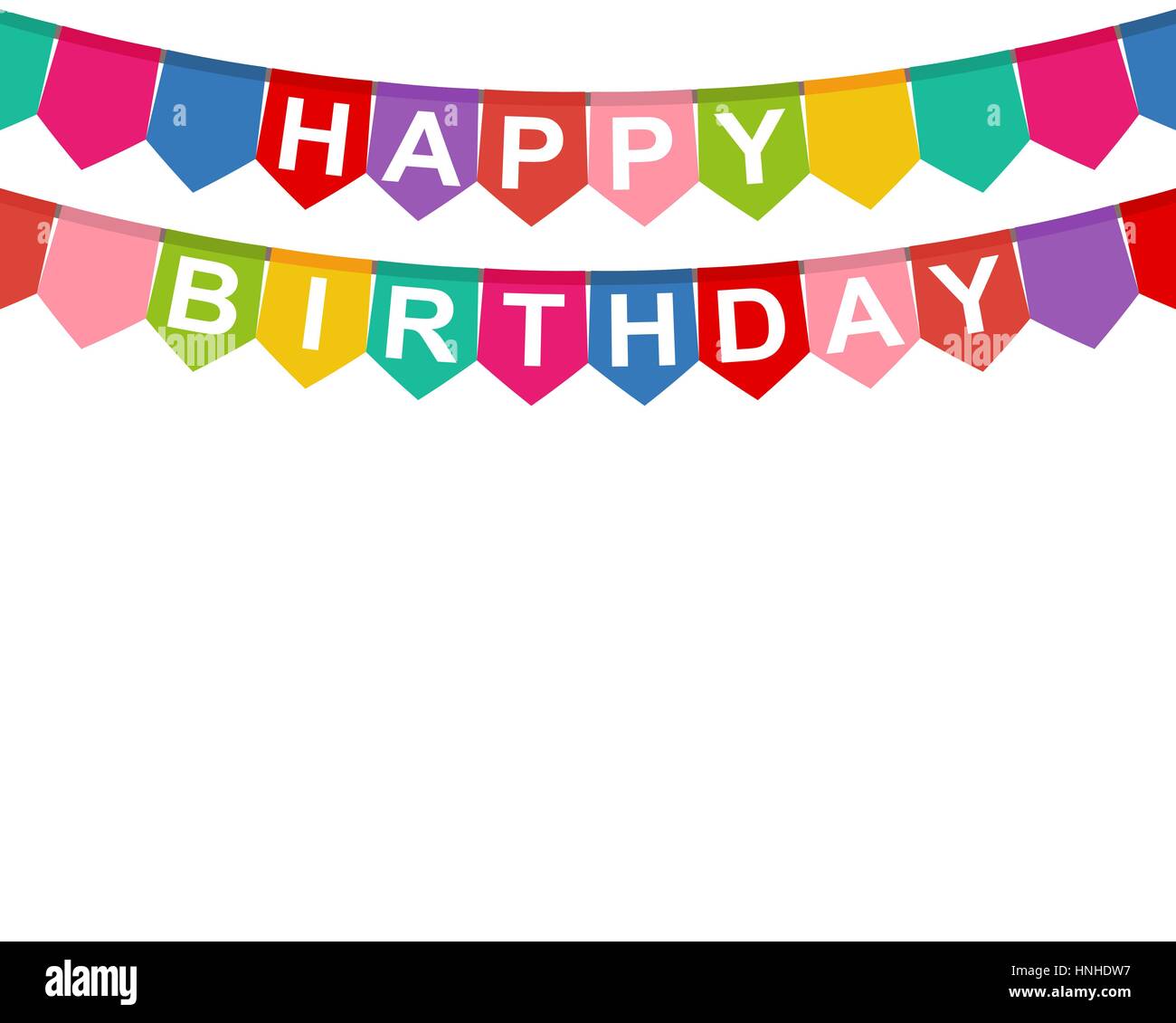 Holiday background birthday flags Stock Vector Images - Alamy