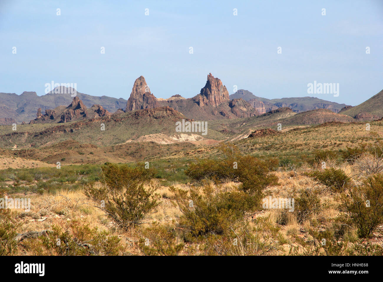 Mule Ears Big Bend Stock Photos & Mule Ears Big Bend Stock Images - Alamy
