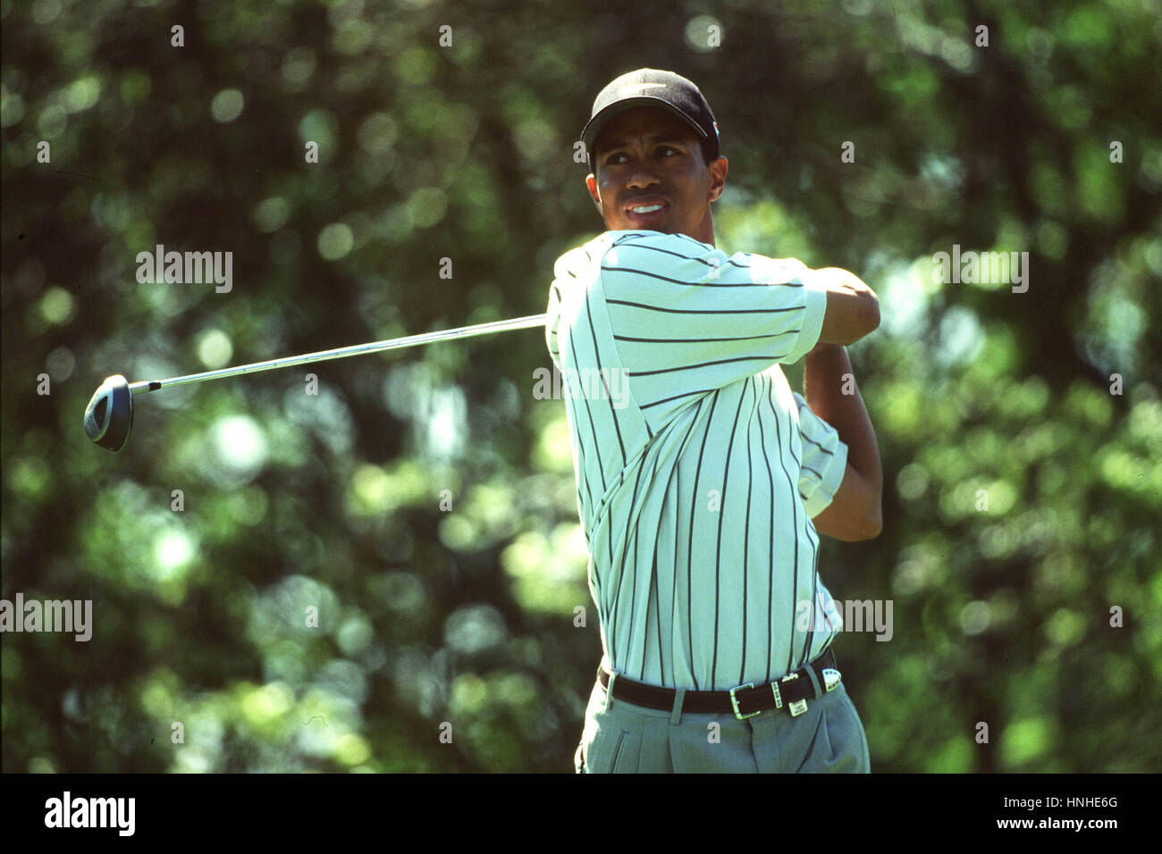 TIGER WOODS USA 08 April 1998 Stock Photo - Alamy
