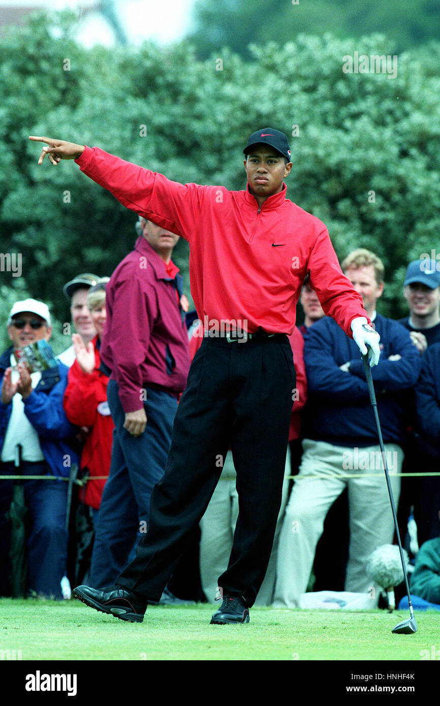 TIGER WOODS BRITISH OPEN ROYAL BIRKDALE 20 July 1998 Stock Photo - Alamy