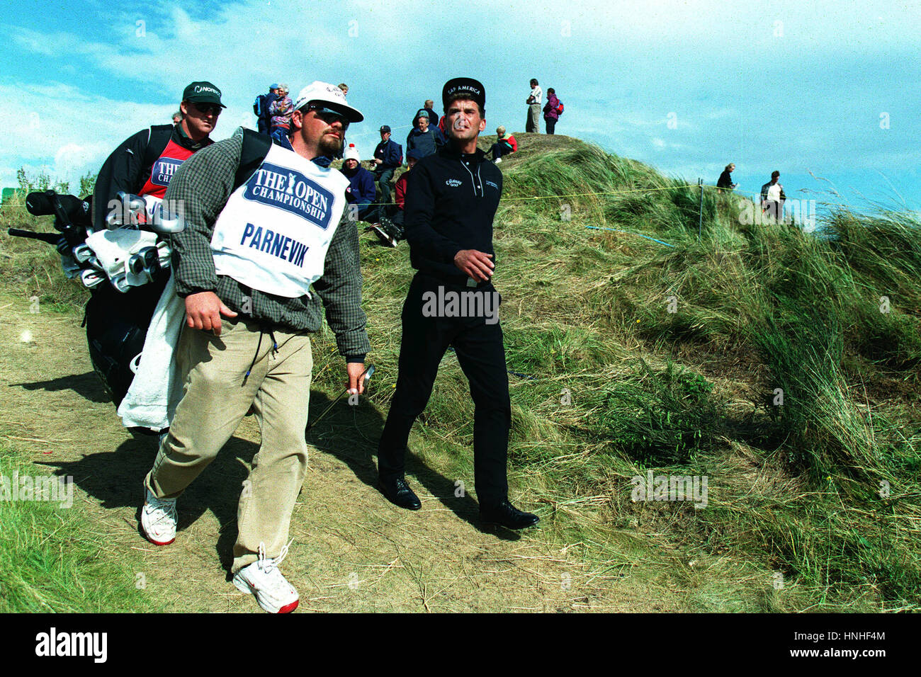 JESPER PARNEVIK BRITISH OPEN ROYAL BIRKDALE 20 July 1998 Stock Photo ...