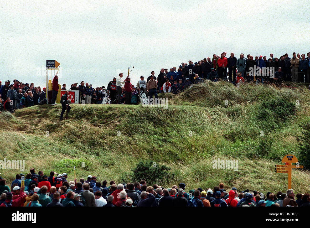 British open golf crowd hi-res stock photography and images - Alamy