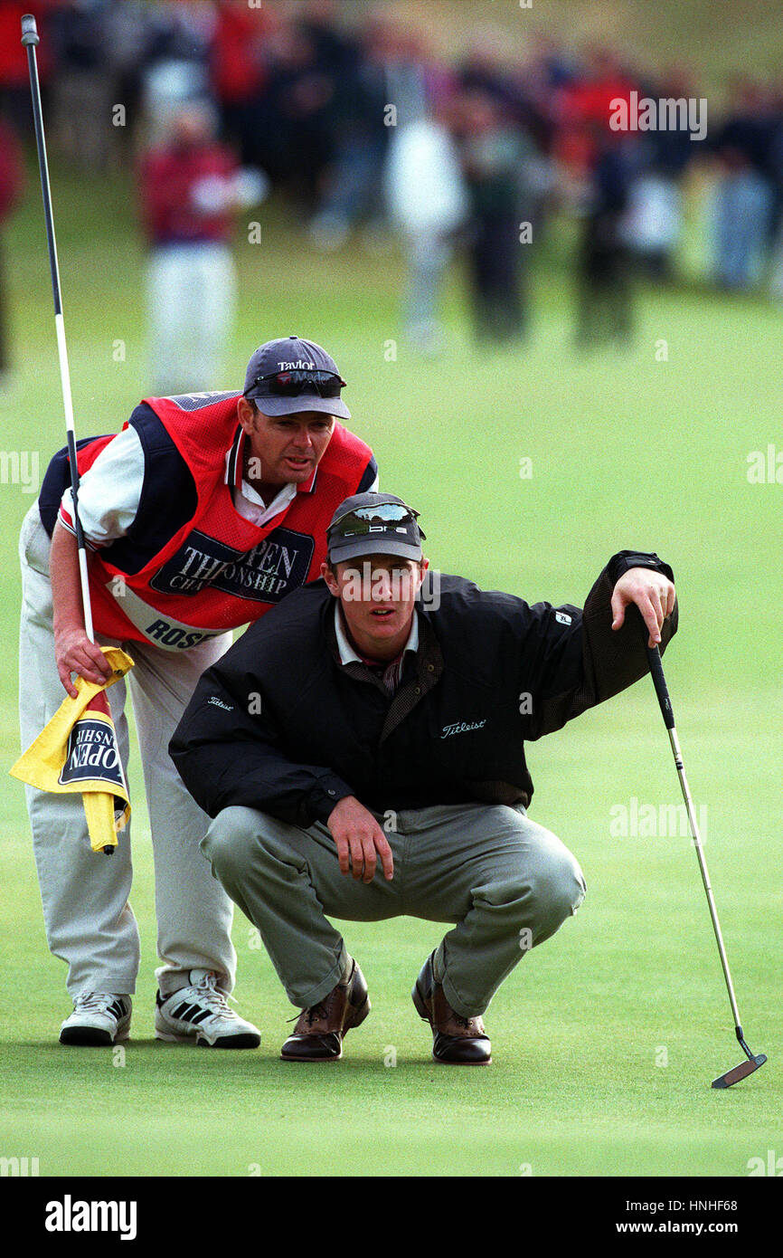 JUSTIN ROSE BRITISH OPEN ROYAL BIRKDALE 19 July 1998 Stock Photo - Alamy