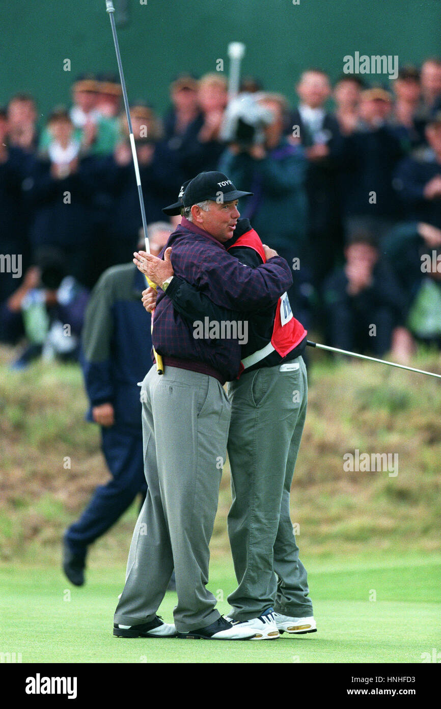 MARK O'MEARA CELEBRATES WIN BRITISH OPEN ROYAL BIRKDALE 17 July 1998 ...