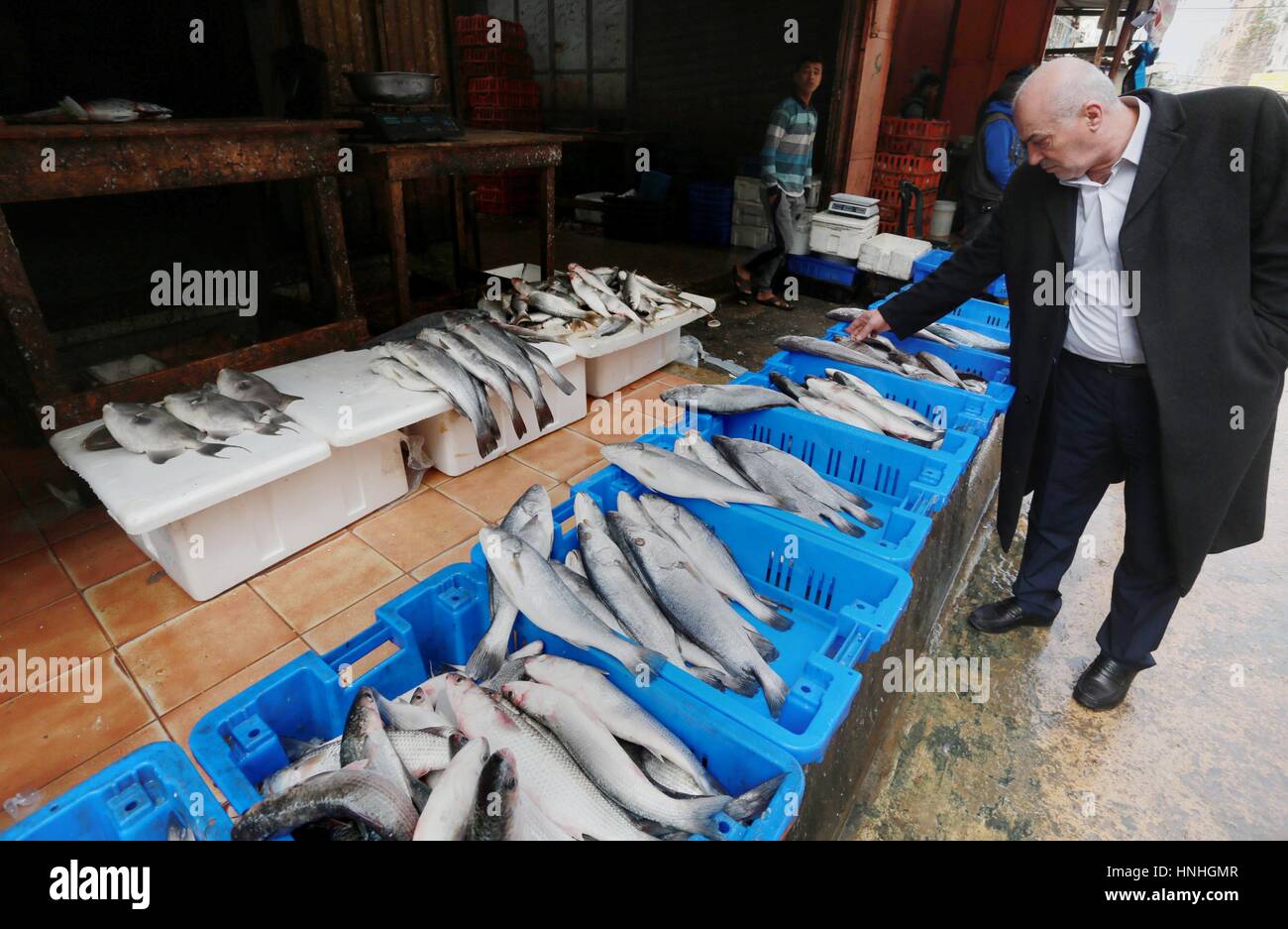 Gaza City, Gaza Strip, Palestinian Territory. 14th Feb, 2017. A ...