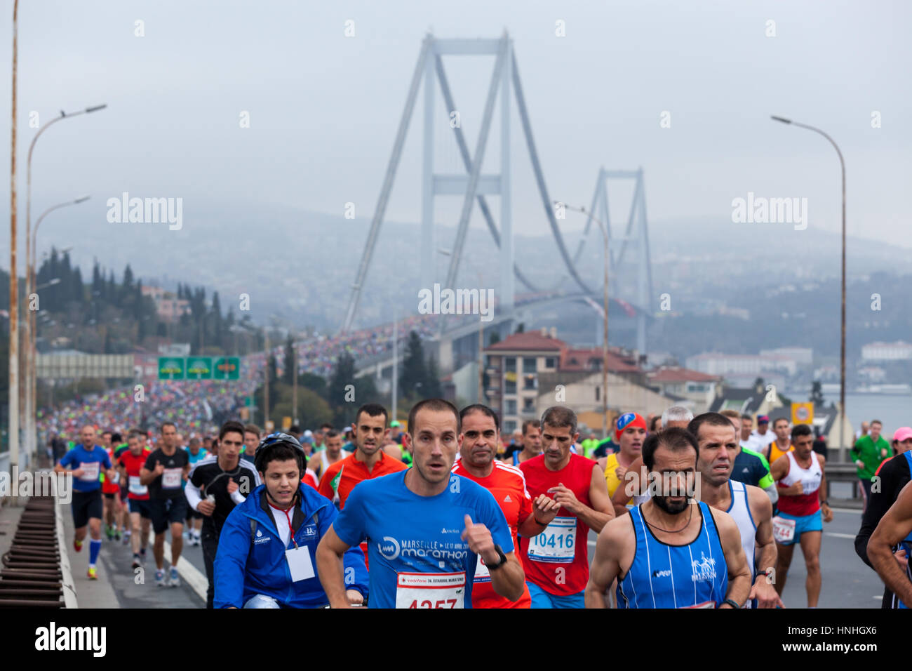 Istanbul marathon bosphorus hi-res stock photography and images - Alamy