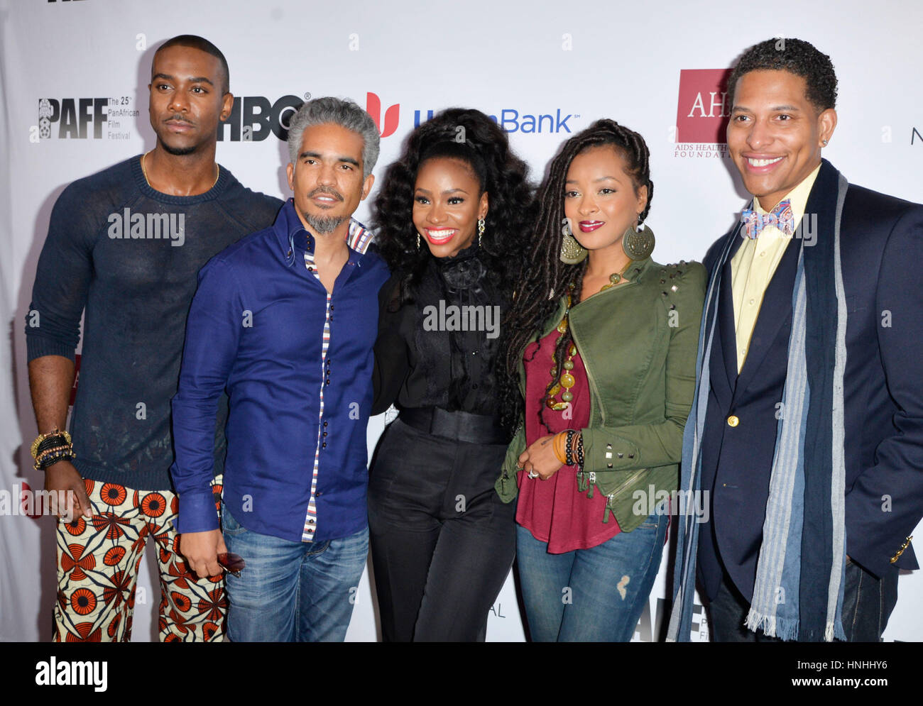 LOS ANGELES, CA- FEBRUARY 12: Sol Aponte, Teyonah Parris, Jennia ...