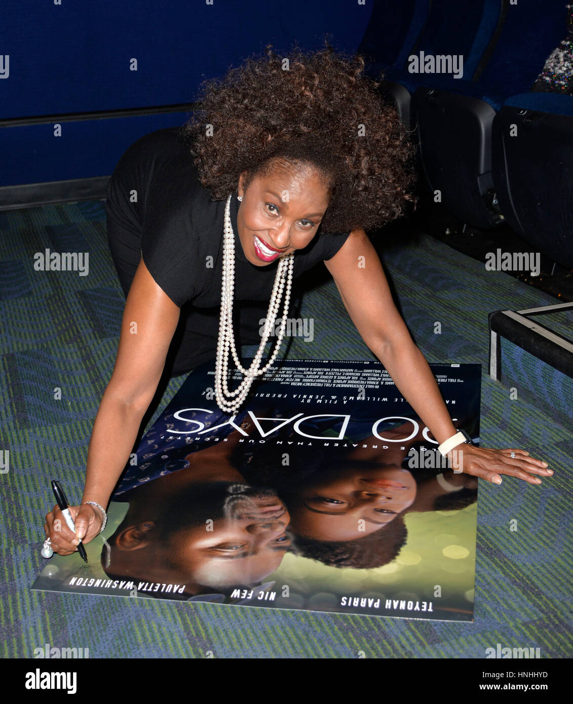 LOS ANGELES, CA- FEBRUARY 12: Pauletta Washington at the "90 Days ...