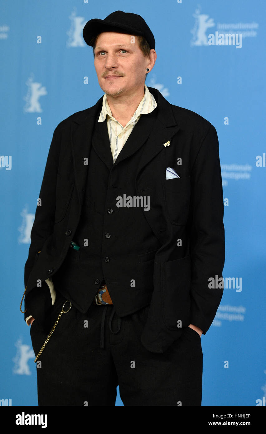 Berlin, Germany. 13th Feb, 2017. The actor Georg Friedrich during the ...
