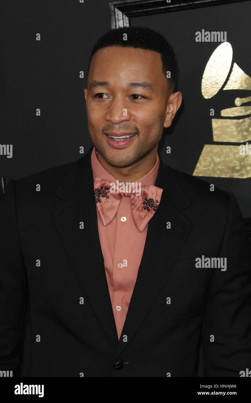LOS ANGELES, CA - FEBRUARY 12: John Legend at the 59th Annual Grammy ...
