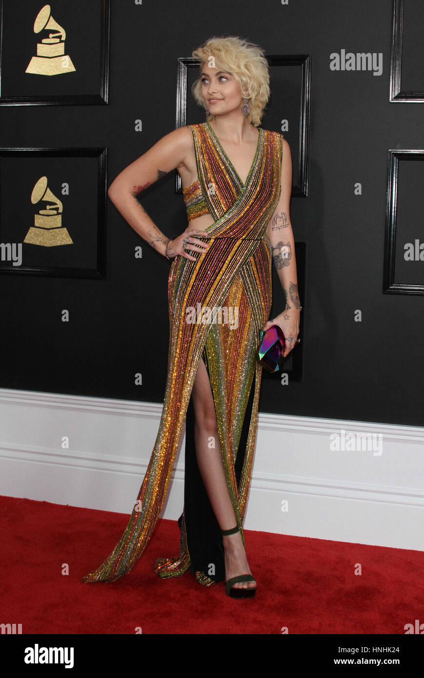 Los Angeles, California, USA. 12th Feb, 2017. Paris Jackson at the 59th ...