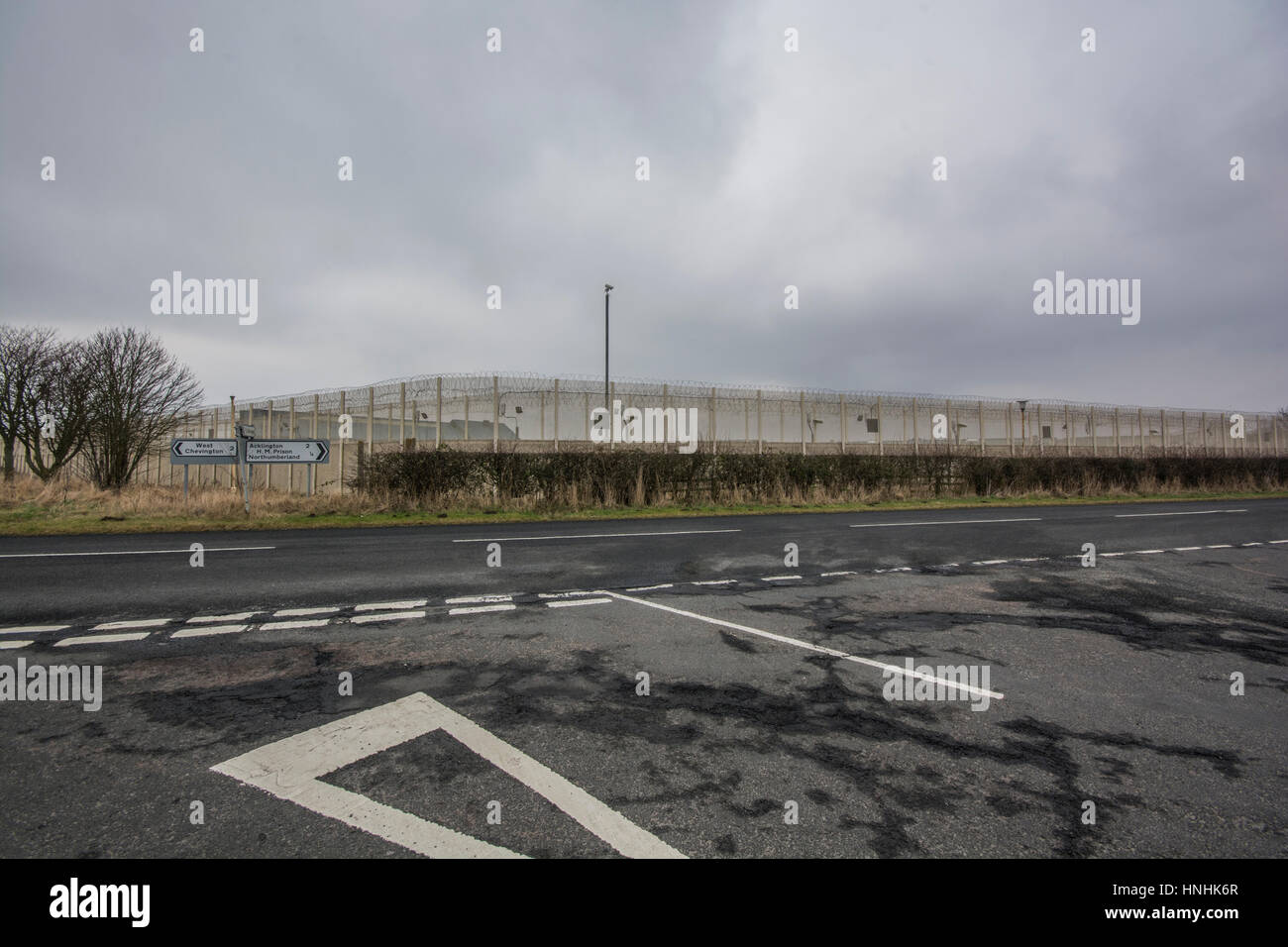 Northumberland Prison, Acklington, UK. 13th Feb, 2017. Northumberland ...